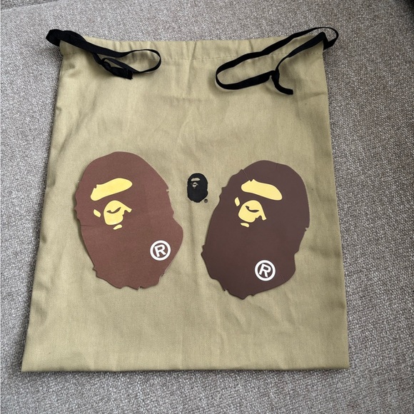 Bape | Bags | Bape A Bathing Ape Sneaker Shoe Drawstring Dust Bag W ...